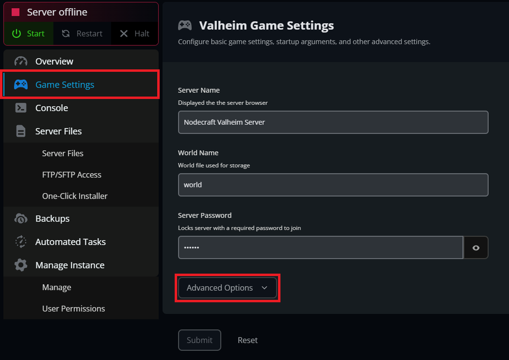 Adding World Modifiers to Your Valheim Server | Valheim | Knowledgebase Article - Nodecraft
