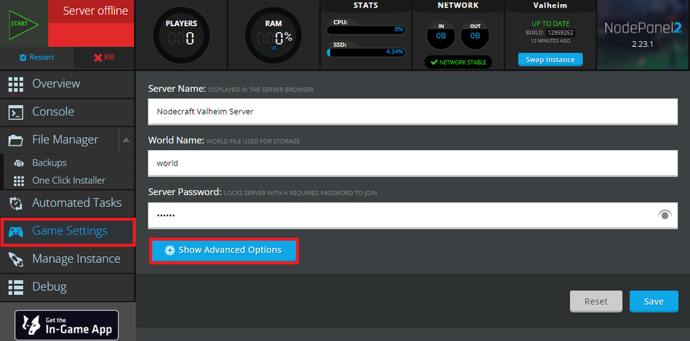 Adding World Modifiers to Your Valheim Server | Valheim | Knowledgebase Article - Nodecraft