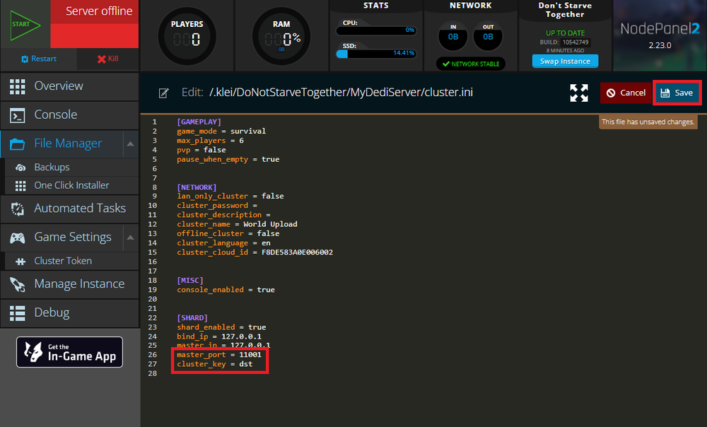 Uploading an Existing World to Your Don't Starve Together Server | Don't Starve Together ...