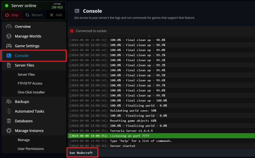 How to Ban and Unban Players in Terraria | Terraria | Knowledgebase ...