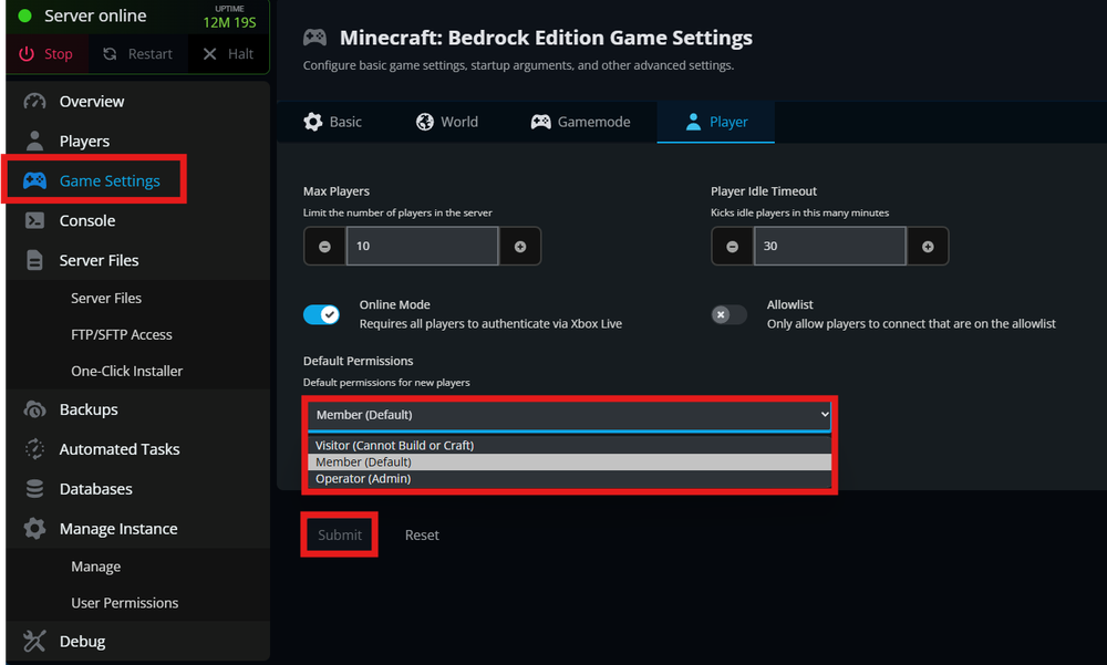 How to Setup OP (admin) on Your Minecraft: Bedrock Edition Server ...