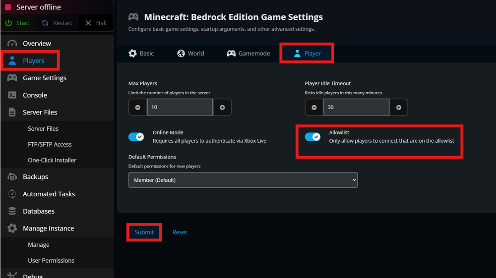 How to Setup an Allowlist in Minecraft: Bedrock Edition Servers | Minecraft Bedrock ...