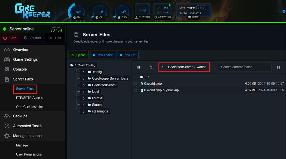 How to Customize and Reset Your Core Keeper World | Core Keeper | Knowledgebase Article - Nodecraft