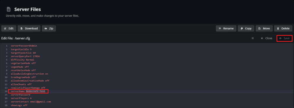 How to Change the Server Name on Your The Forest Server | The Forest | Knowledgebase Article ...