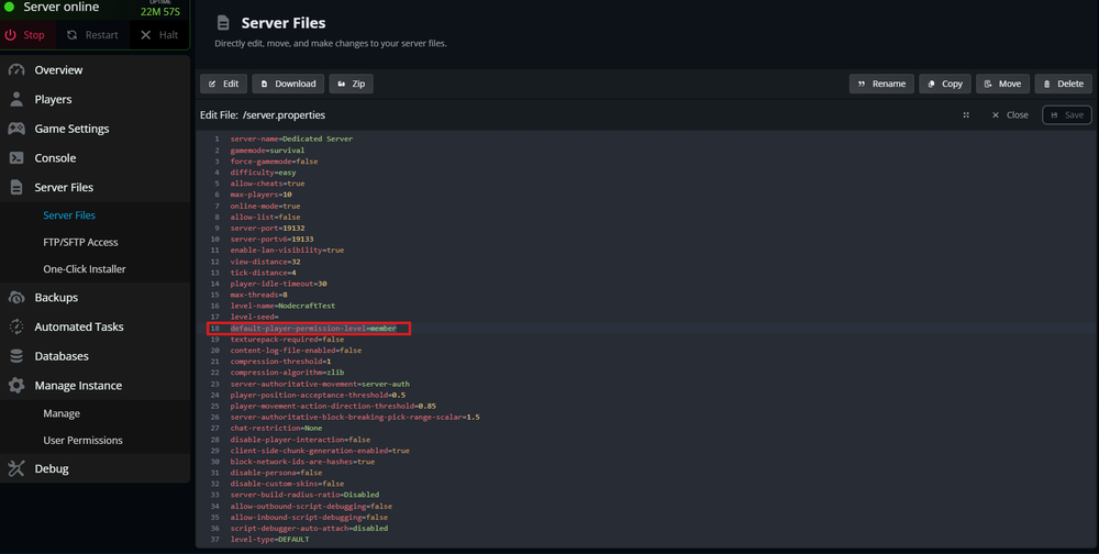 How to Setup OP (admin) on Your Minecraft: Bedrock Edition Server ...