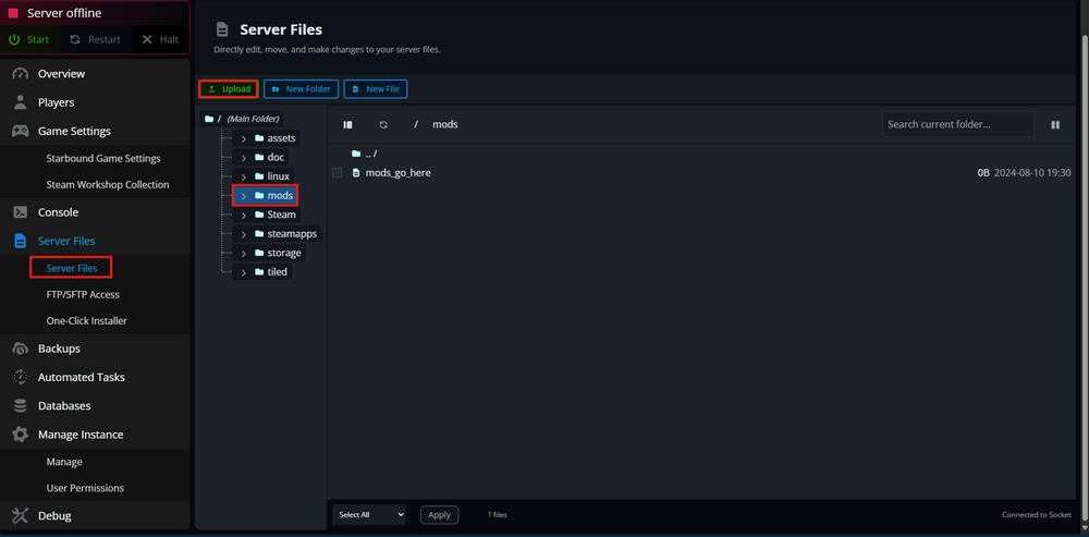 Adding Mods to your Starbound Server | Starbound | Knowledgebase ...
