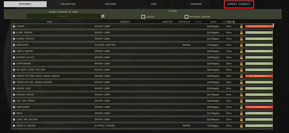How to Join Your Icarus Server | Icarus | Knowledgebase Article - Nodecraft