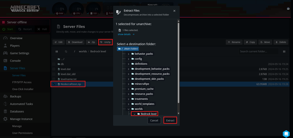 How to Install Addons to Your Minecraft: Bedrock Edition Server ...