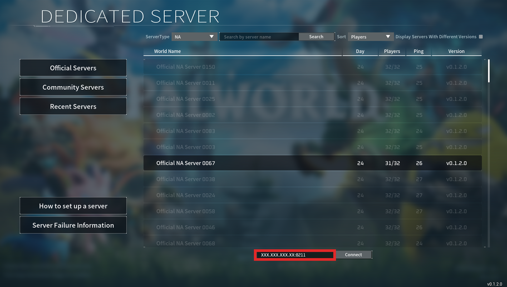 Join Palworld Server via hostname | Palworld | Knowledgebase Article - Nodecraft