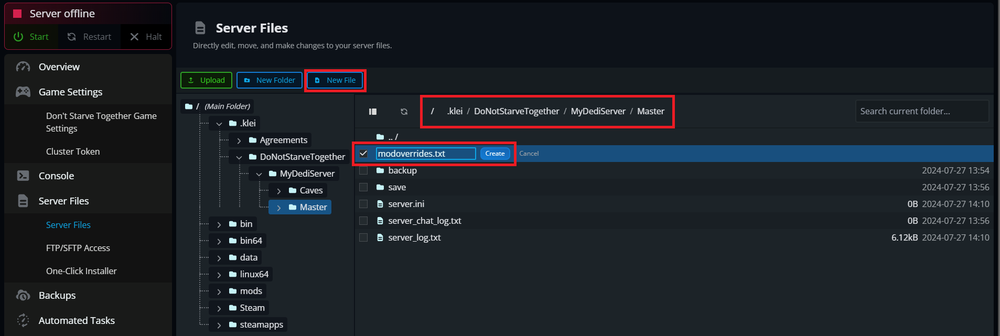 Adding Mods to Your Don't Starve Together Server | Don't Starve Together | Knowledgebase Article ...