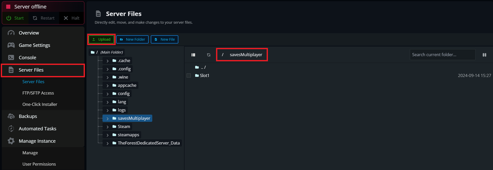 How to Upload an Existing Save for The Forest | The Forest | Knowledgebase Article - Nodecraft