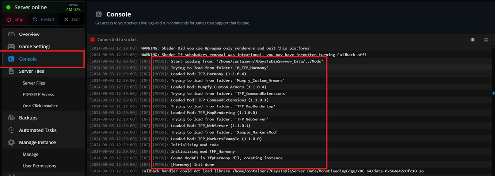 Installing "Modlets" in Seven Days to Die | 7 Days To Die | Knowledgebase Article - Nodecraft