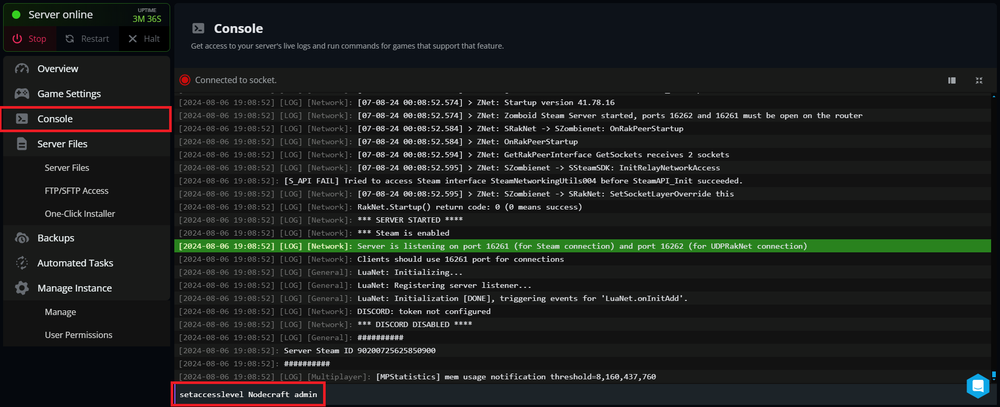 How to Become Admin and Enter Commands on Your Project Zomboid Dedicated Server | Project ...