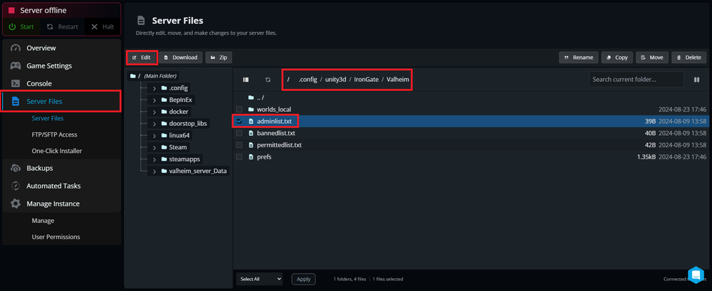 Adding Admins to Your Valheim Server | Valheim | Knowledgebase Article ...