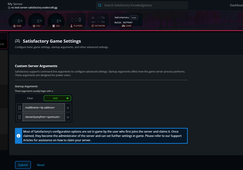 Satisfactory Server Hosting - Nodecraft