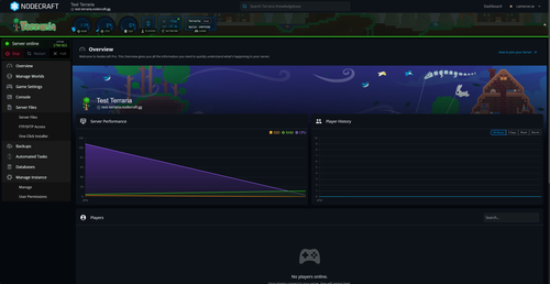 Terraria Server Hosting - Nodecraft