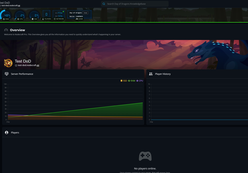 Day of Dragons Server Hosting - Nodecraft