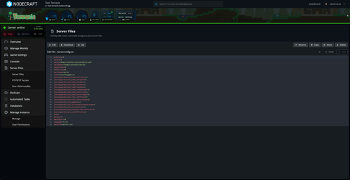 Terraria Server Hosting - Nodecraft